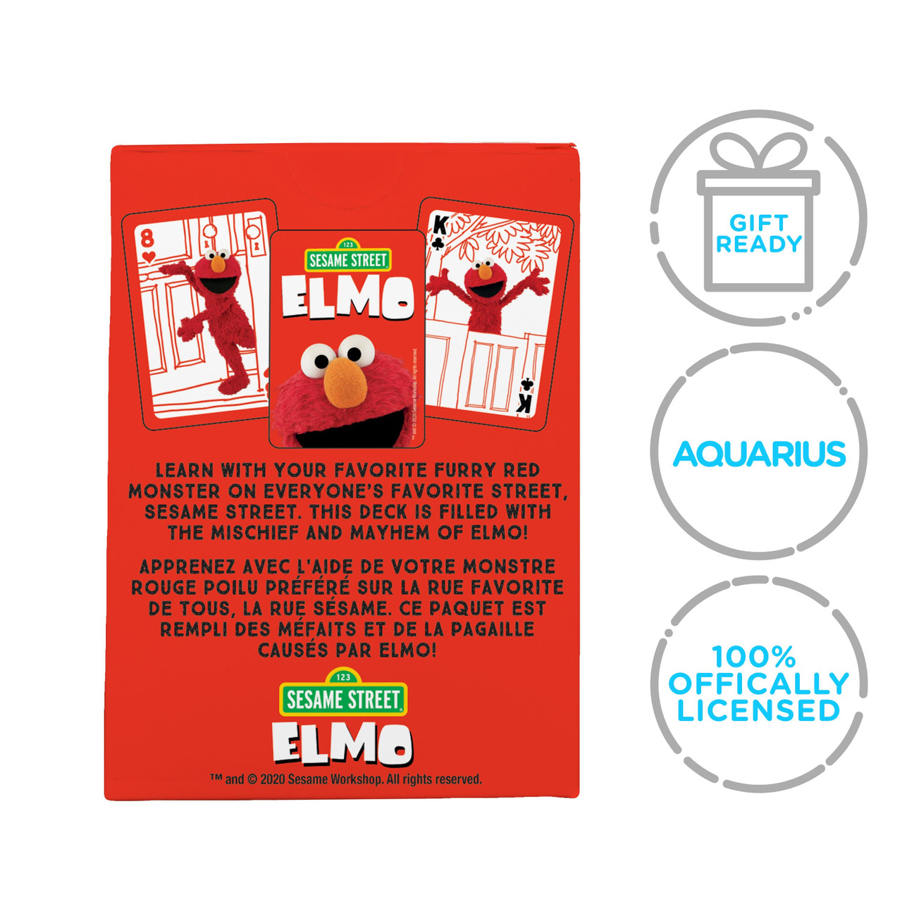 52706 Sesame Street Elmo Playing Cards