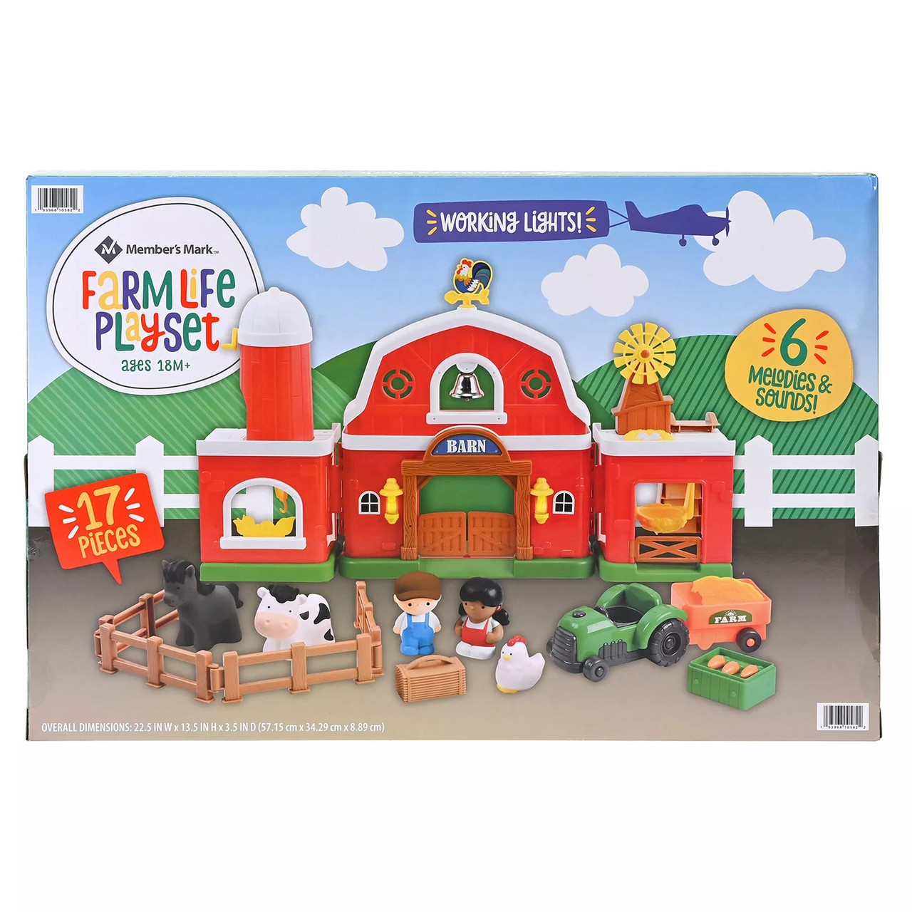 Member's Mark Preschool Playset, Farm Life