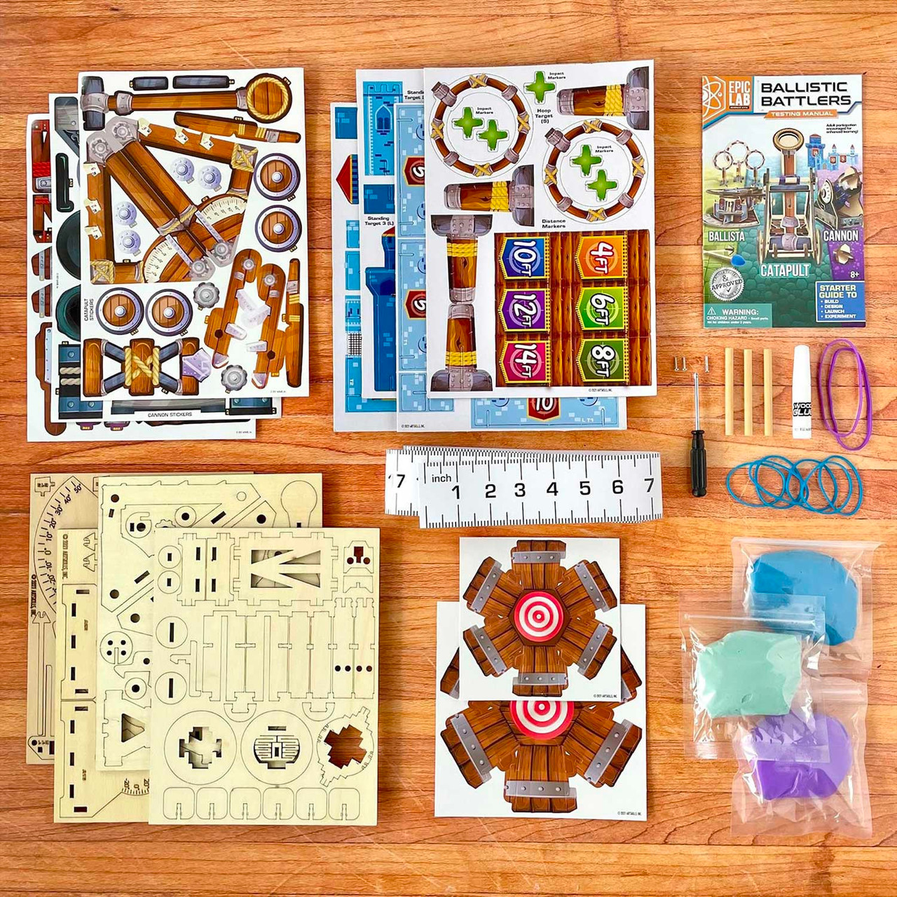 ArtSkills Ballistic Battlers Physics STEM Kit for Kids