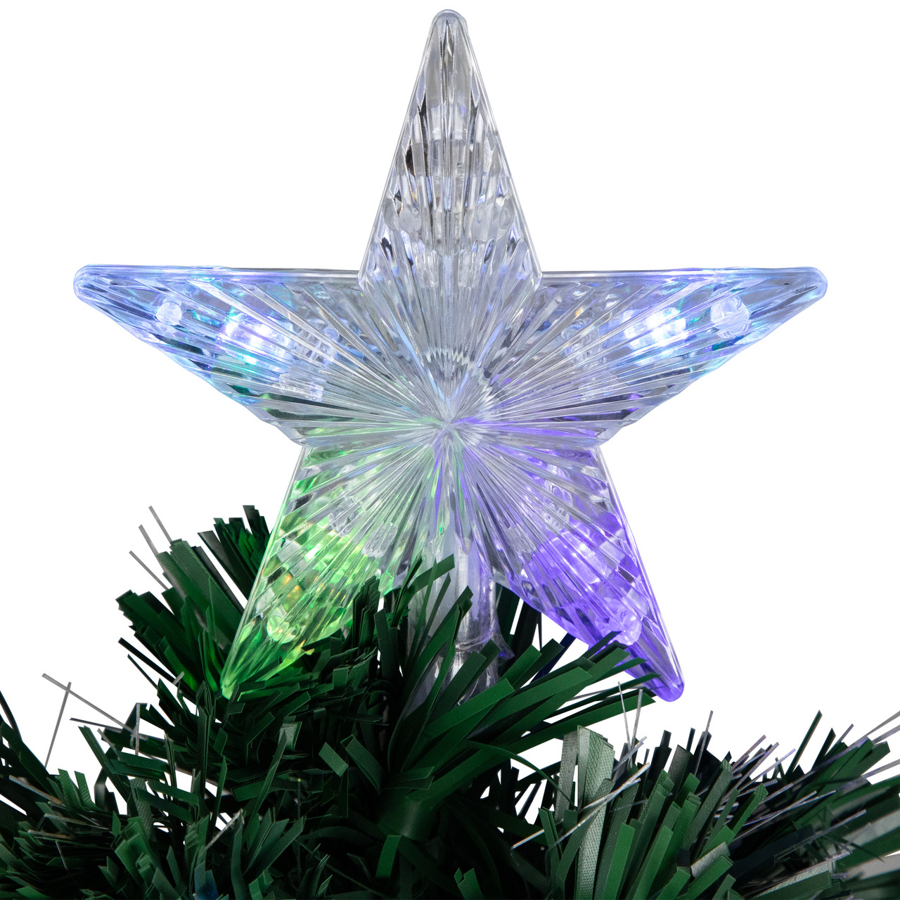Color Changing Fiber Optic Christmas Tree