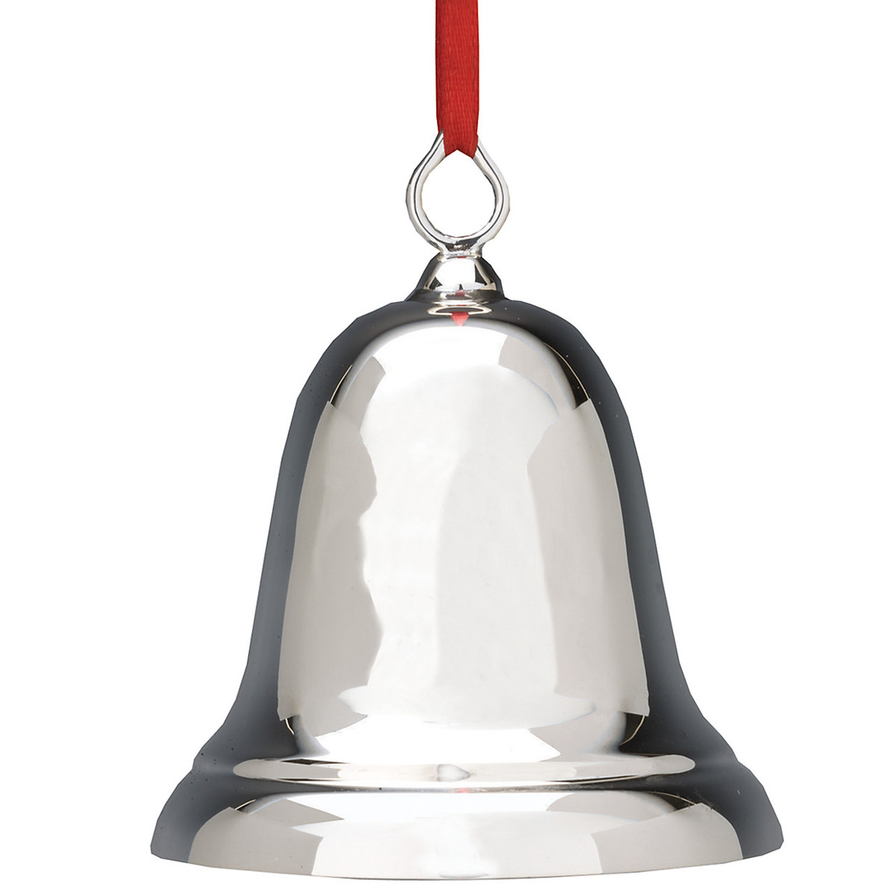 3" Silver & Red Christmas Ring In The Season Legacy Bell Sterling ...