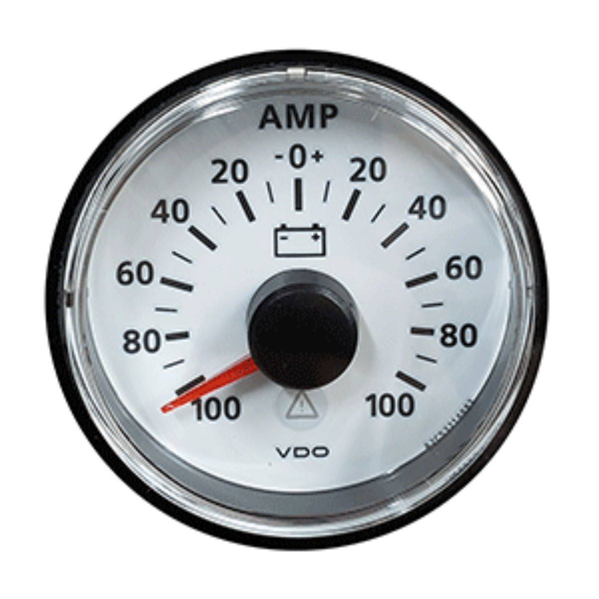 6" Black & White Contemporary Round Ammeter Kit | Christmas