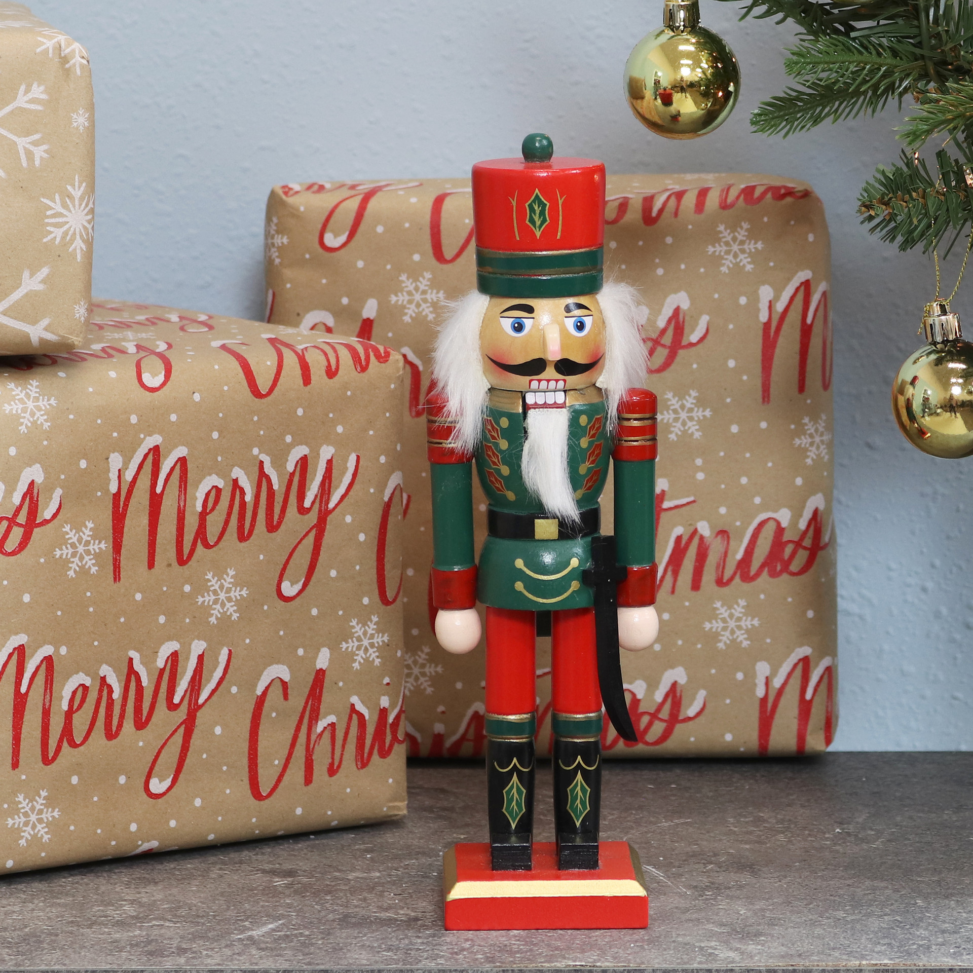 Fritz the Valiant Indoor Christmas Nutcracker Statue - 10 in by Sunnydaze