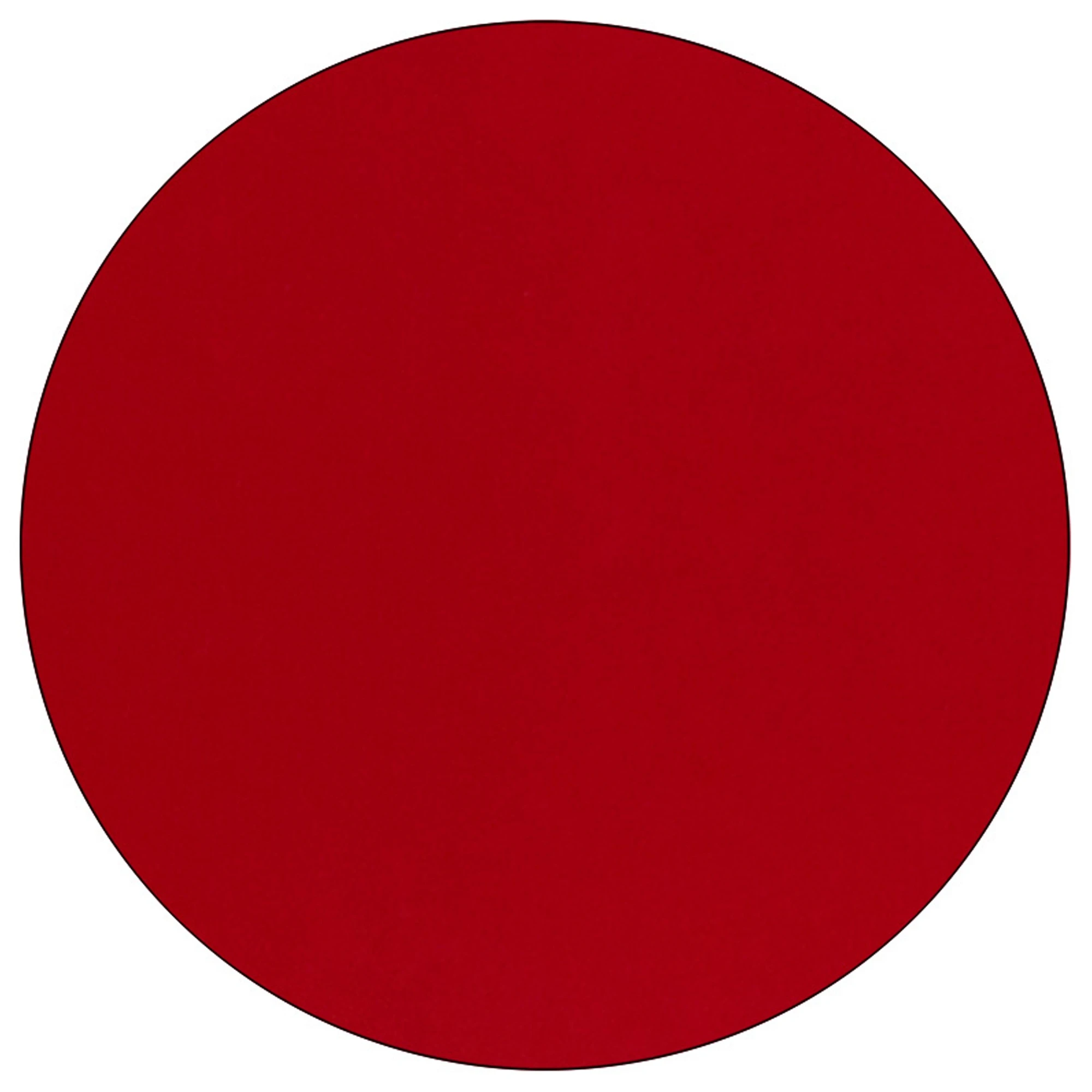 60'' Round Red Thermal Laminate Activity Table with Height Adjustable ...