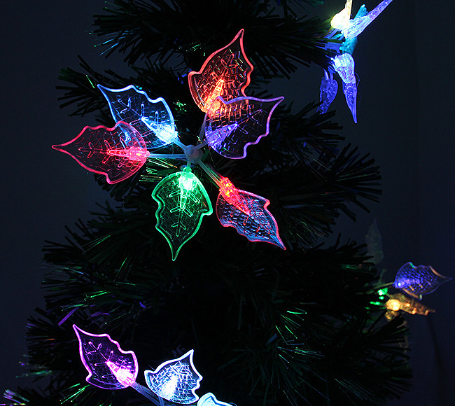 3' Pre-Lit Medium Fiber Optic Floral Artificial Christmas Tree - Multi ...