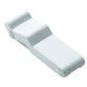 3" White Solid Concealed Soft Draw Latch Appliance | Christmas