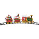 16-Piece LED Lighted Musical & Animated Christmas Village Train | Christmas
