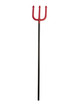 42" Red & Black Devil Unisex Adult Halloween Trident Costume Accessory ...