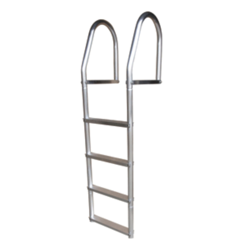 24" Dock Edge Weld-Free 4 Step Fixed Dock Ladder | Christmas