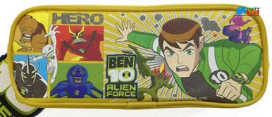Bandai Ben 10 Pencil Box Pencil Case - Yellow