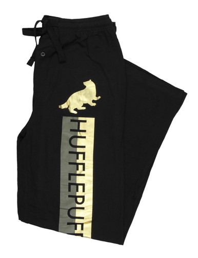 Mens' Harry Potter Hufflepuff House Design Loungewear Pajama Lounge ...