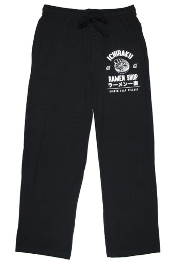 Naruto Shippuden Mens' Ichiraku Ramen Shop Lounge Pajama Sleep Pants ...
