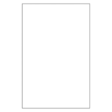 Plastic Art Sheets, White, 11" x 17", 8 Sheets