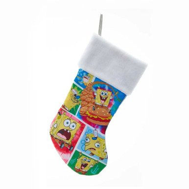 Pack of 4 SpongeBob SquarePants Meme Collage Christmas Stockings 9.25 ...