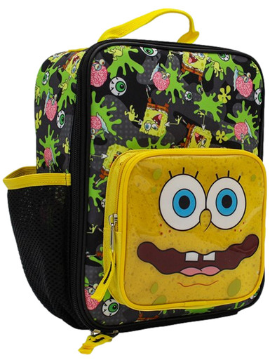 Nickelodeon SpongeBob Insulated Lunch Bag, Kids Lunch Box