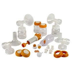 Deluxe Breast Pump Personal Accessory Kit Hygeia For Medela Lactina ...