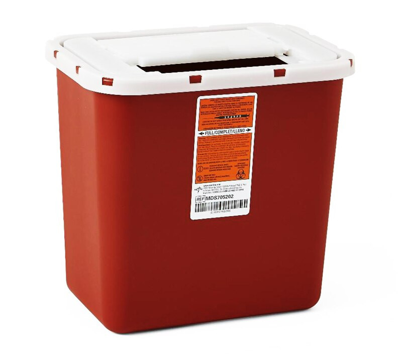 Multipurpose Sharps Container - 2 Gallon | Live Action Safety