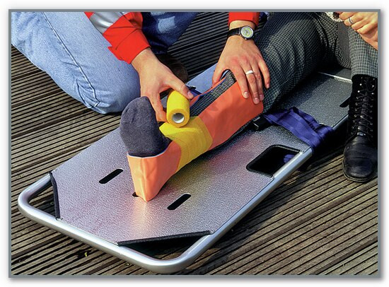 SAM Splint II - Gray - Rolled | Live Action Safety