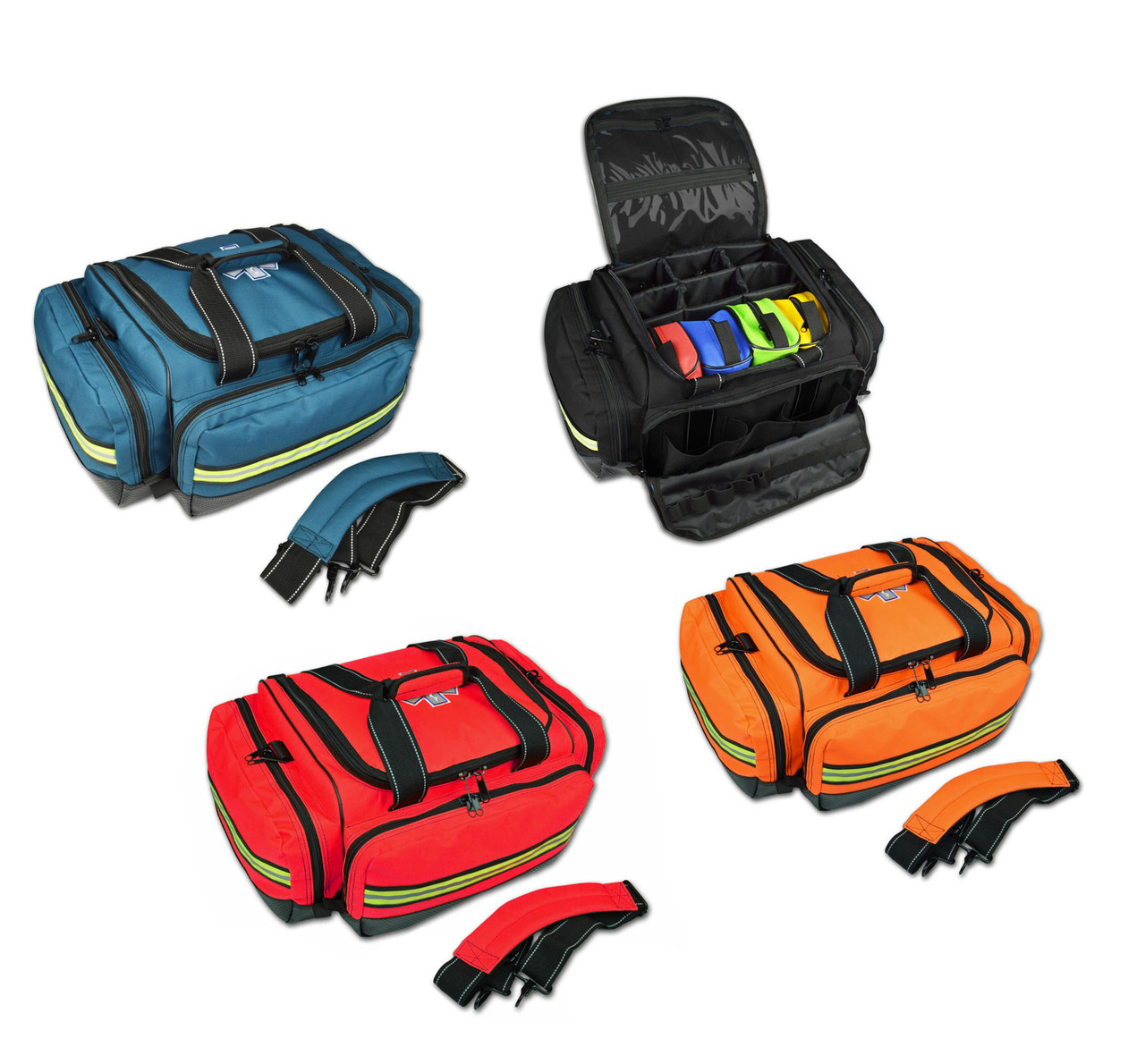 Lightning X Color Coded First Aid Medical Kit Accessory Pouches - 4 ...