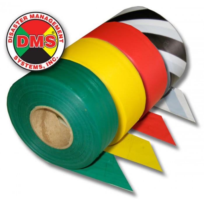 Triage Tape - 3" x 200 feet - 4 Pack | Live Action Safety
