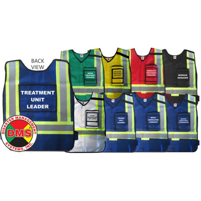 MCI Ready + Vests Triage Training Kit | Live Action Safety