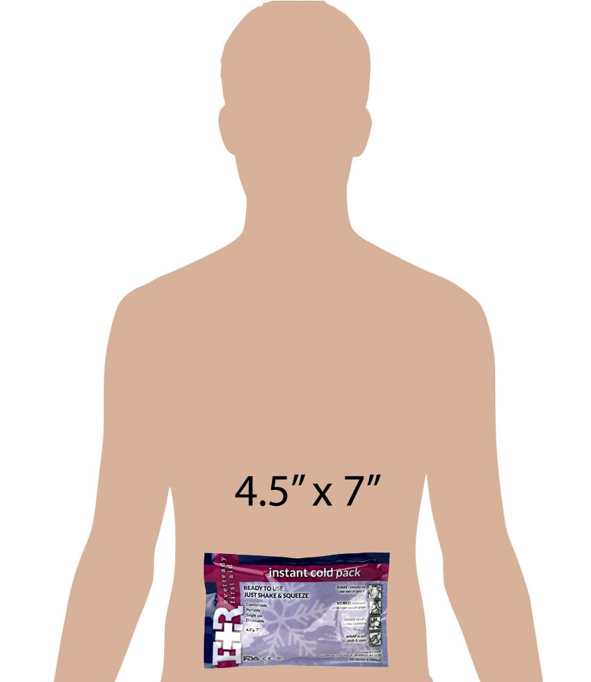 Instant Ice Cold Pack Small In Box | Live Action Safety