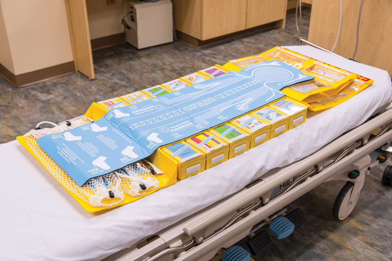 PediPro Pediatric Resuscitation System Kit - Roll Out | Live Action Safety