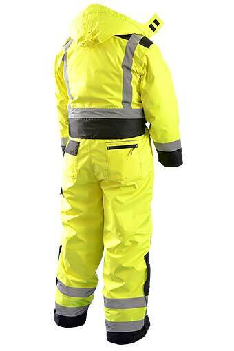 Occunomix High Visibility Winter Coverall - Class III | Live Action Safety