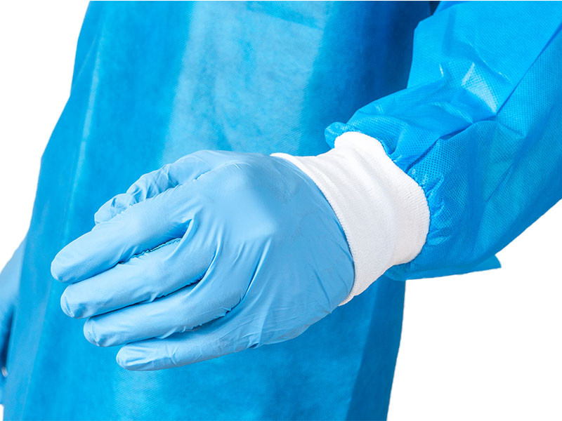 Blue Level 2 Isolation Gown | Live Action Safety