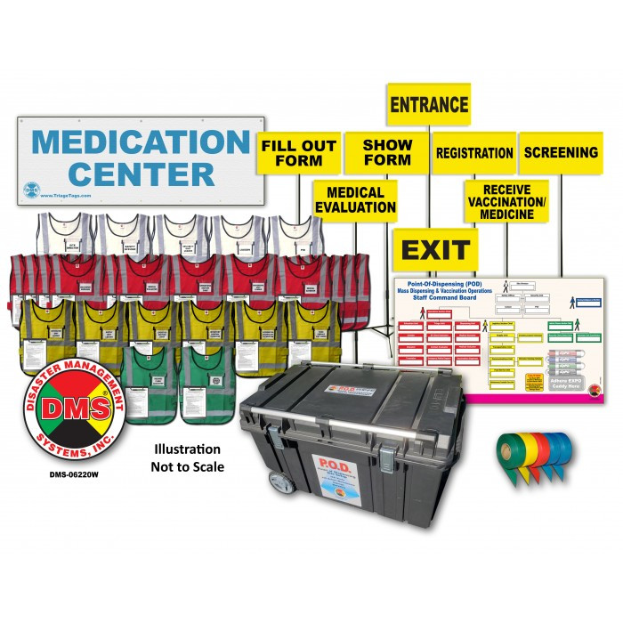 Mass Vaccination POD Kit For Small Towns | Live Action Safety