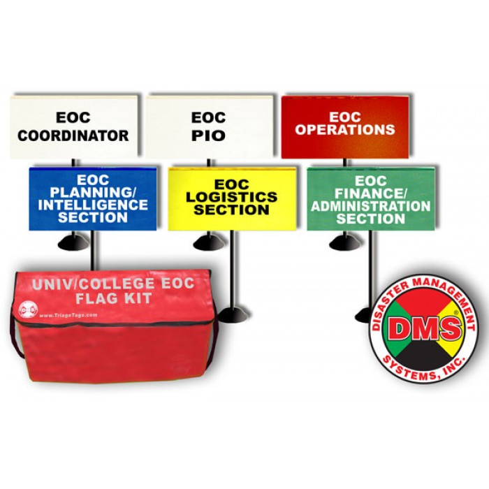 EOC Tabletop Flag Kit For Universities/Colleges - 6 Flags | Live Action ...