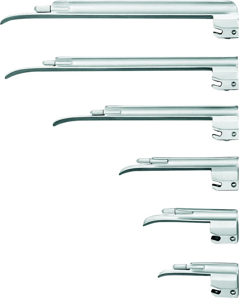 Reusable LED Conventional Metal Laryngoscope Blades | Live Action Safety