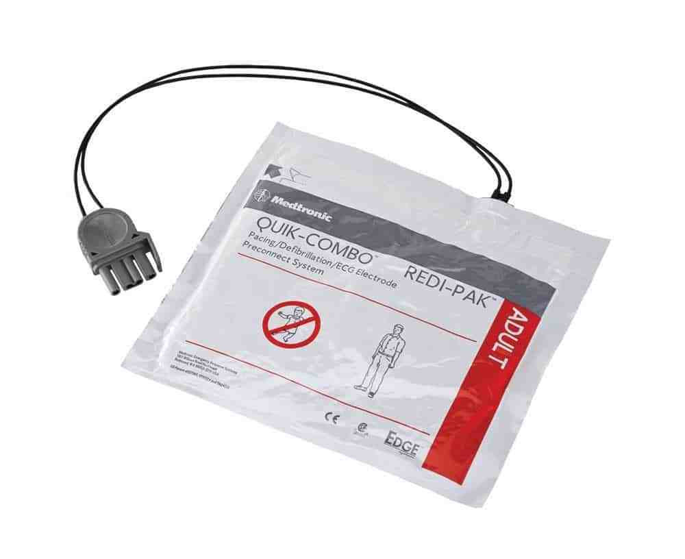 LIFEPAK CR Plus/EXPRESS Battery w/2 Set Electrode Pads - Adult | Live ...