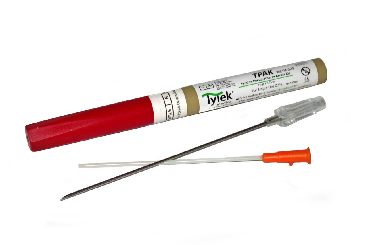 North American Rescue ARS for Needle Decompression - 14g x 3.25" | Live ...