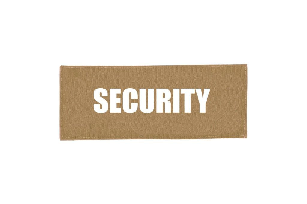 Security Velcro ID Placard | Live Action Safety