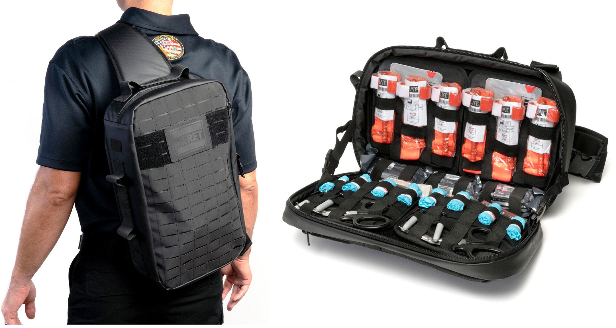 Meret I.V.S.S. PRO IV Supply Solution Bag | Live Action Safety