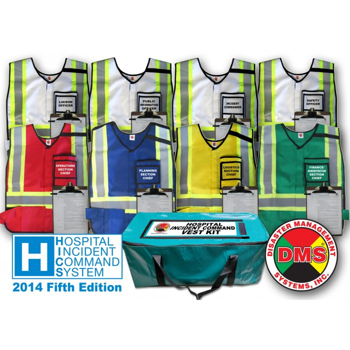 HICS 2014 Command Board Deluxe Toolkit - 26 Position | Live Action Safety