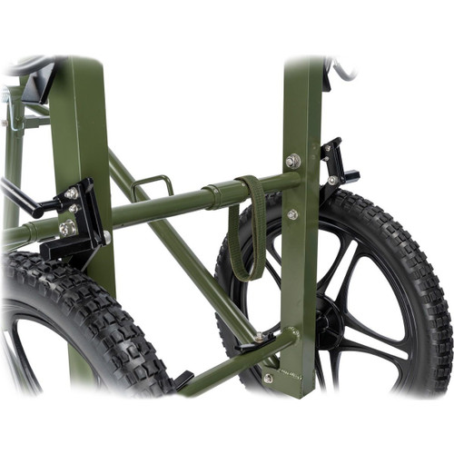 North American Rescue Wheeled Litter Carrier with Case | Live Action Safety