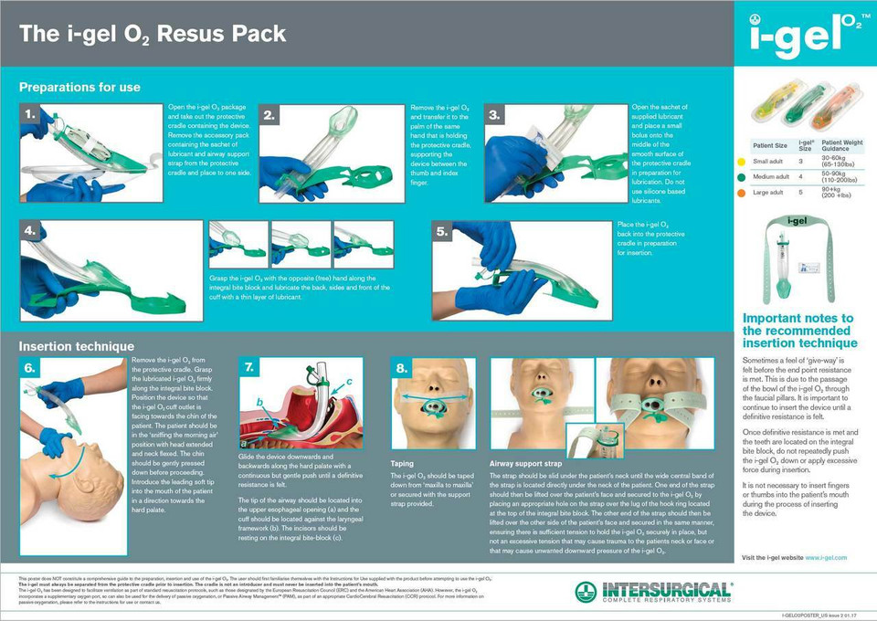 i-Gel O2 Resus Pack | Live Action Safety