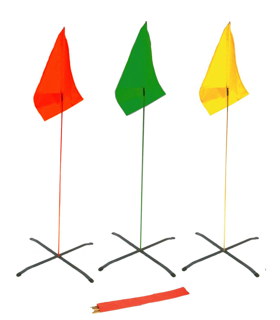 Triage Treatment Area Flag Kit - 4 Flag | Live Action Safety