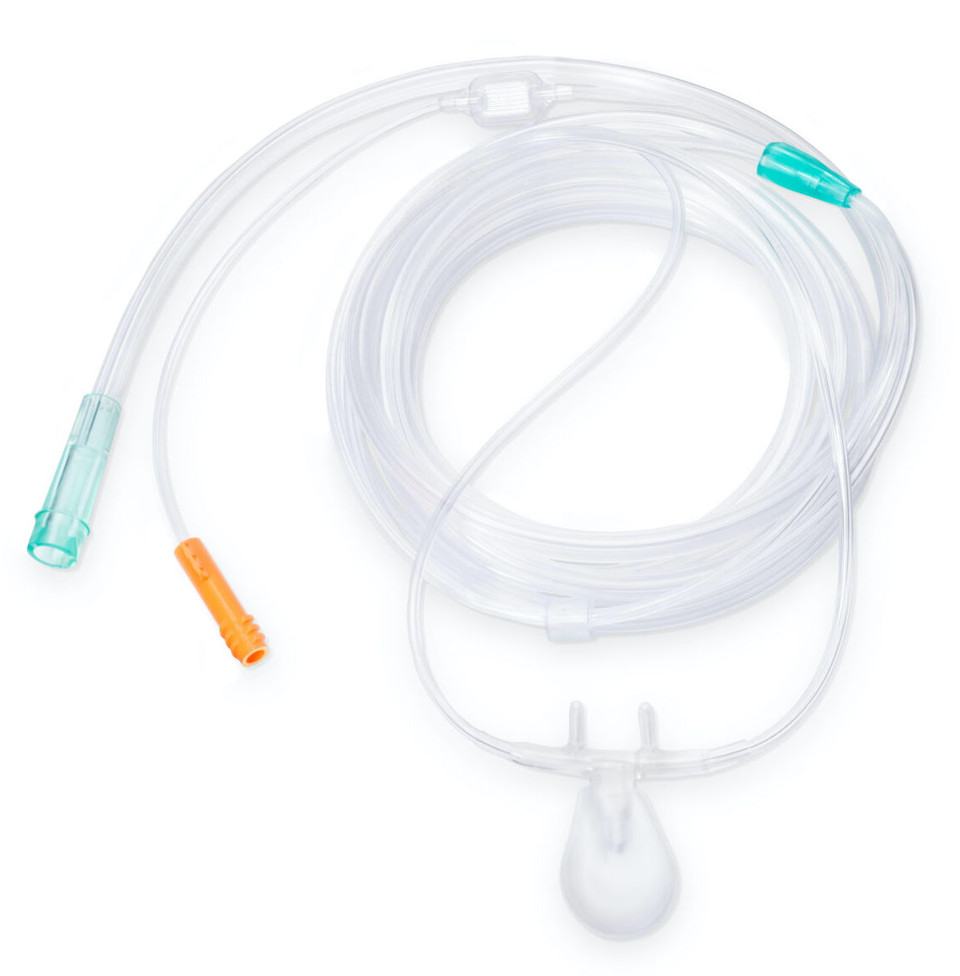 ETCO2 Nasal/Oral Dual CO2 Sampling Cannula - Adult | Live Action Safety