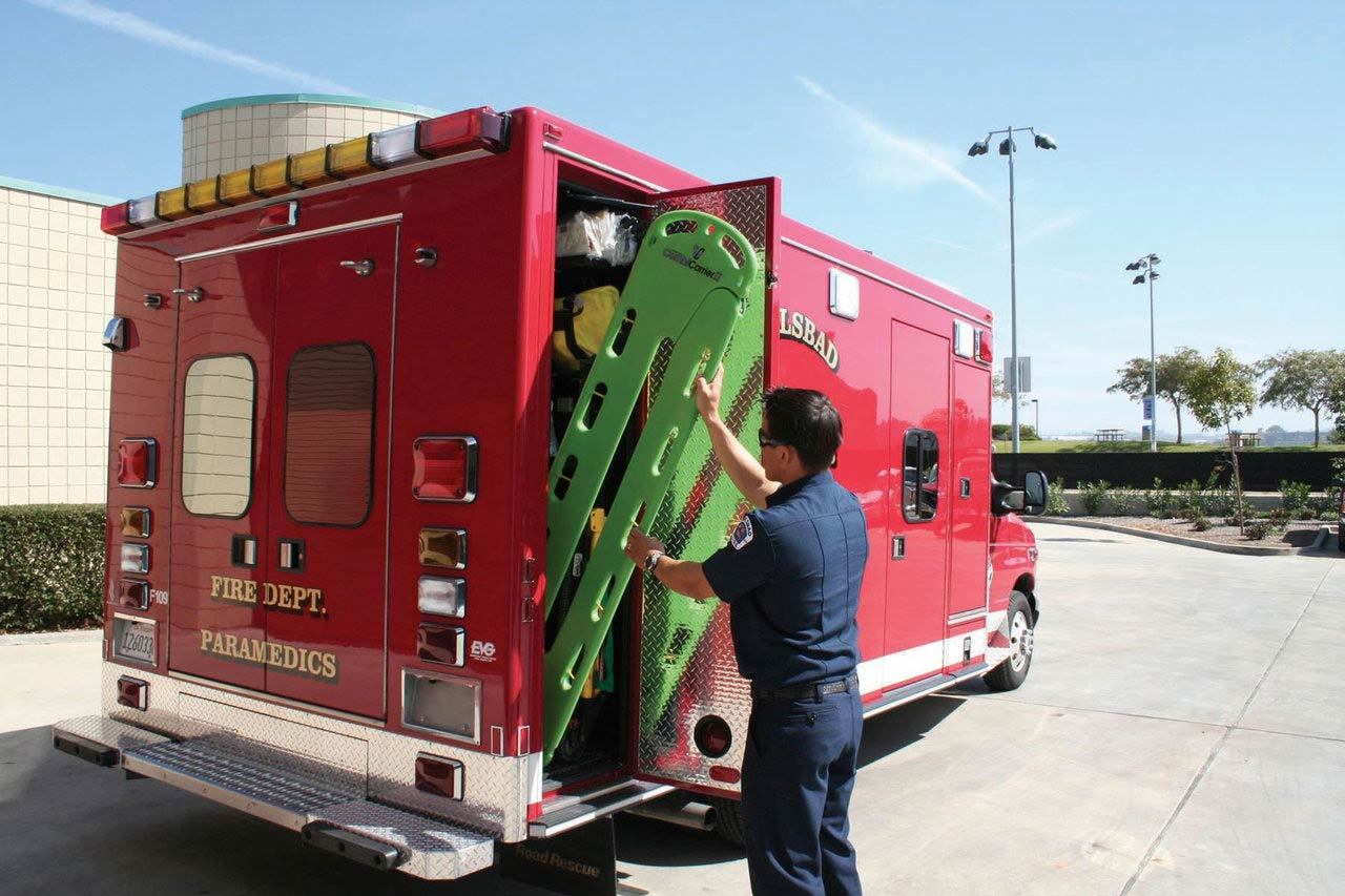 Hartwell Combicarrier II Spineboard Scoop Stretcher | Live Action Safety
