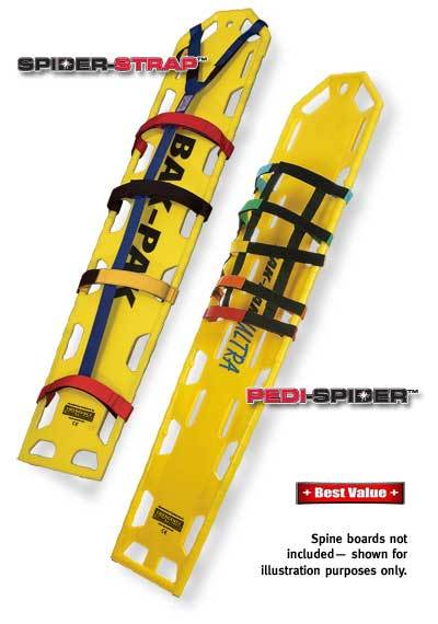 EP&R Spider Strap Patient Restraint System - Multi Color | Live Action ...