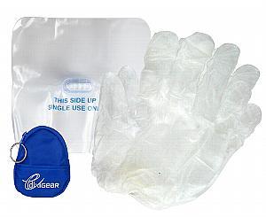 Deluxe CPR Keychain - With Gloves | Live Action Safety