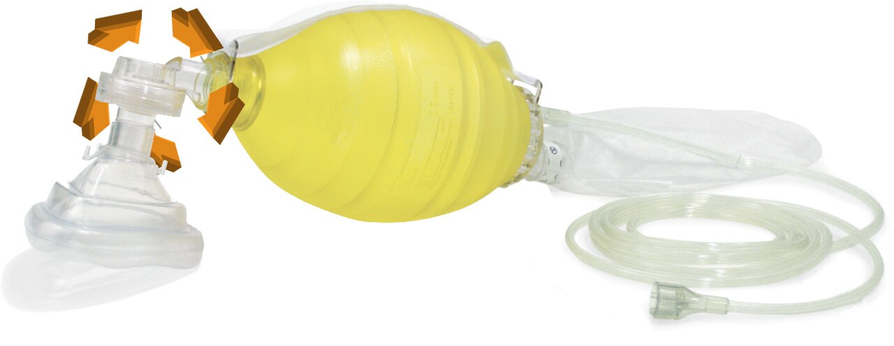 Laerdal Bag II Disposable Resuscitator - Infant | Live Action Safety