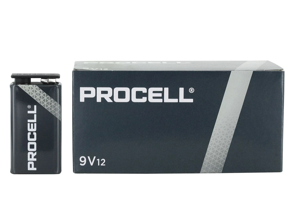 Duracell Procell Alkaline Battery - 9 Volt | Live Action Safety