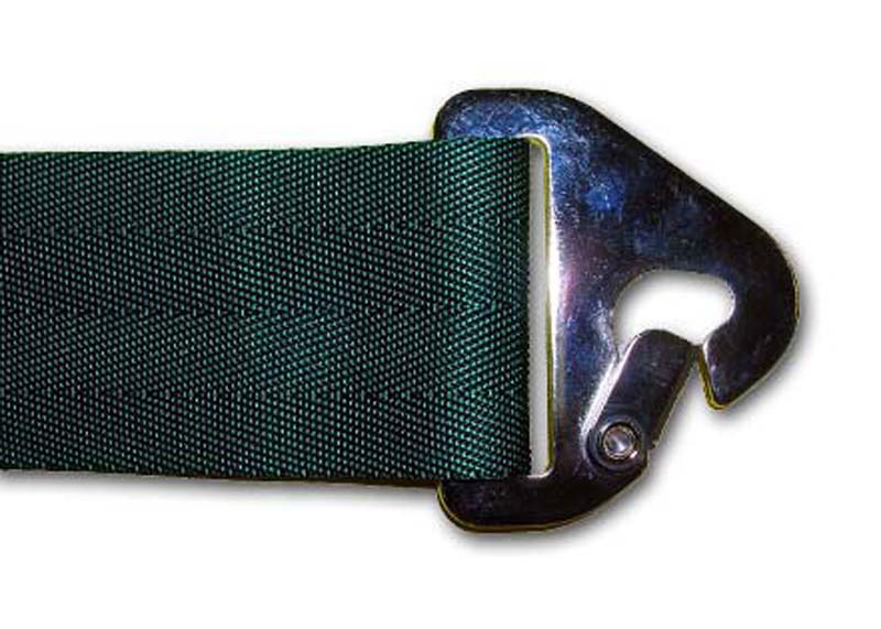 Nylon 2 pc. Metal Buckle & Non-Swivel Clip Spineboard Strap - 7' | Live ...