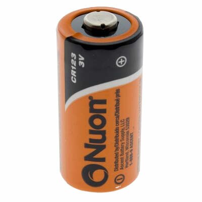 Nuon CR123 Lithium Battery - 40 Pack | Live Action Safety
