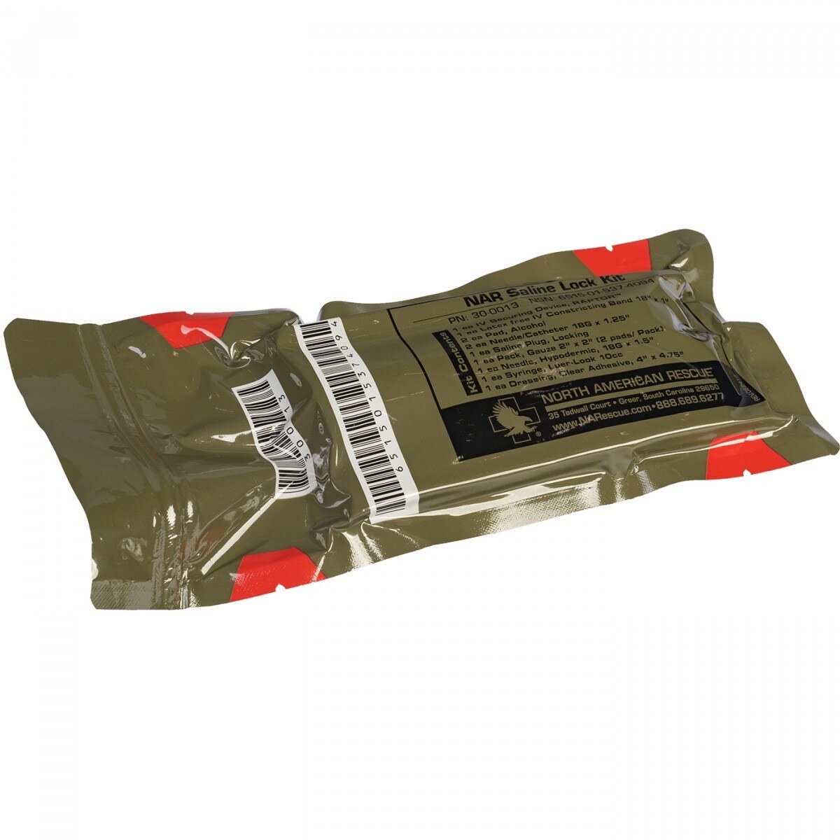 NAR Saline Lock Kit IV Start Kit | Live Action Safety