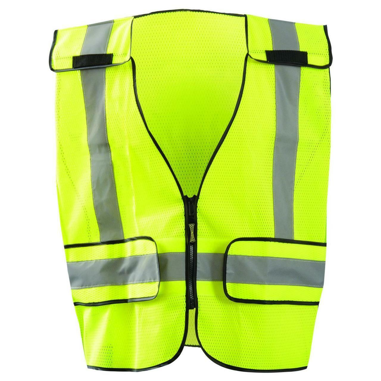 Occunomix DOR Public Safety Plain Mesh Vest - H Back | Live Action Safety